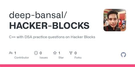 github deep bansal hacker blocks c with dsa practice questions on
