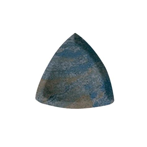 Borde Angular Boreal De Pasta Blanca Efecto Piedra De Color Azul Marino