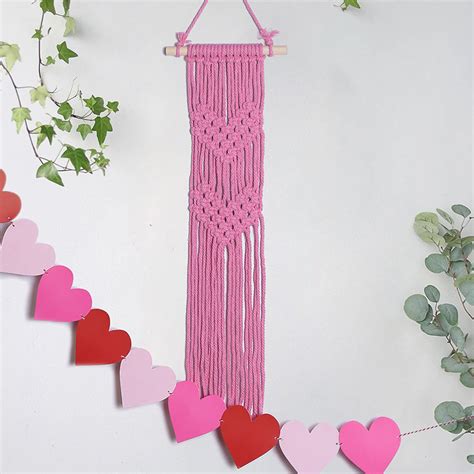 Macramé Mural En Polyester Et Coton N°1 Du Macramé Mural