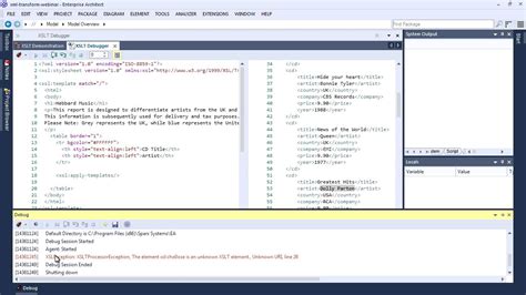 XSLT Debugging And Editing Tools YouTube