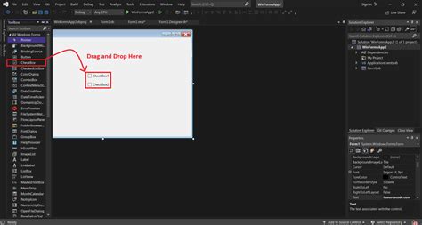 Checkbox Control In Properties Methods And Events