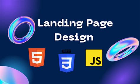Create Landing Pages Using Html Css And Javascript By Ebukaomekara Fiverr