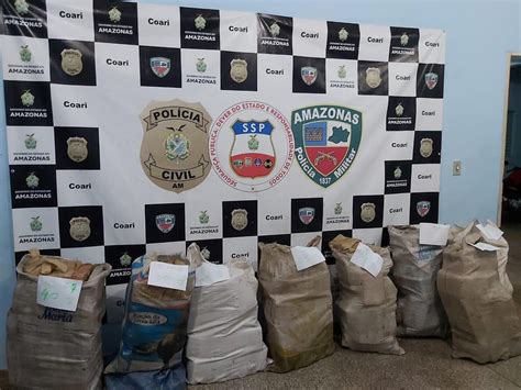 Polícia Apreende 280 Quilos De Drogas Em Coari No Am Durante Operação