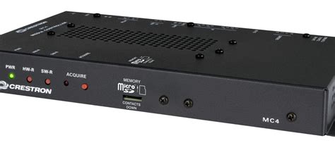 Crestron 4 Series Control Systems Deliver Enhanced Performance And