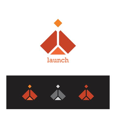 Abstract Launch Geometric Logo 22693992 Vector Art At Vecteezy