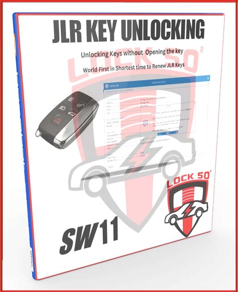 SW Optional With Lock HW JLR To Key Unlocking Renewing Without Opening Keys