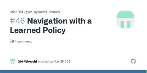Navigation With A Learned Policy · Issue 46 · Utiasdslgym Pybullet