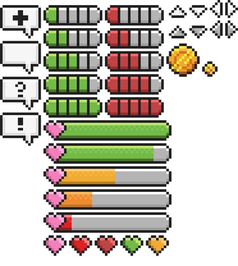 Colourful Game Ui Kit Expansion 1 By Pixel Lad