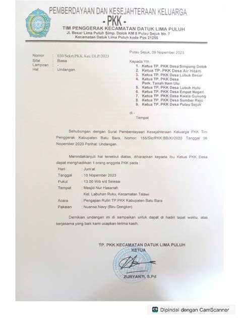 Undangan Jumat Pengajian Rutin Pdf
