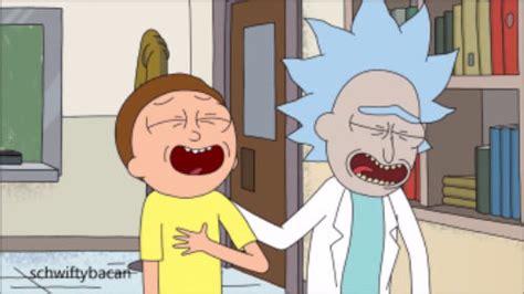 Rick Sanchez Laughing By Andrews