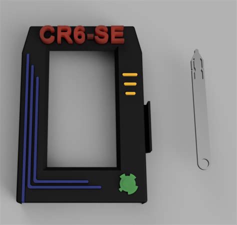 Cr6 Se Lcd Cover Version 1 By 365prints Download Free Stl Model