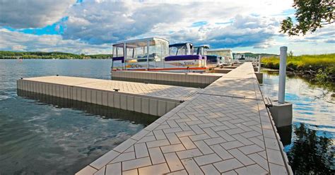 Polydock Products Polydock Is A Modular Rotationally Molded Polyethylene Floating Dock