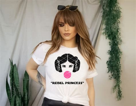 Princess Leia SVG Star Wars SVG Star Wars For Cricut Rebel Etsy