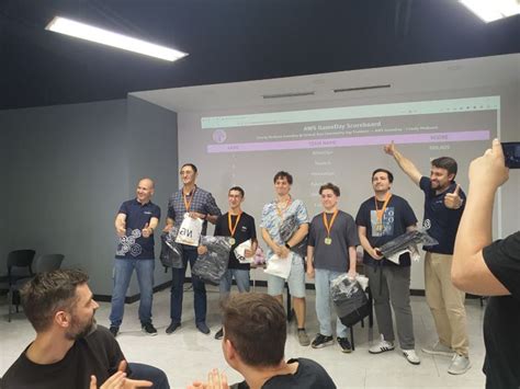 firdavs muzaffarov on linkedin awsgameday aws awsgameday hackathon