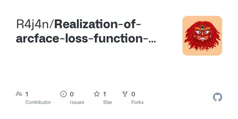 Github R4j4nrealization Of Arcface Loss Function On Mnist Dataset