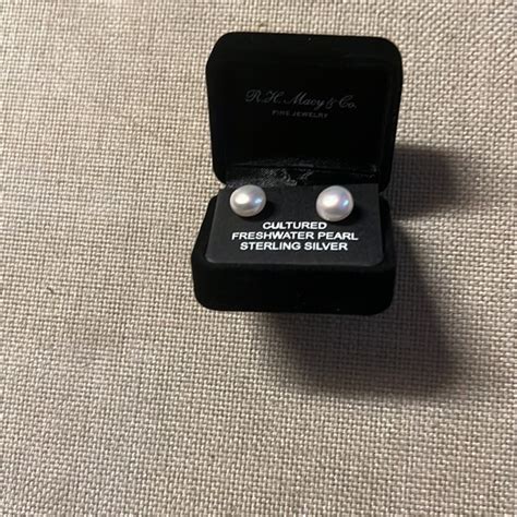 Macy S Jewelry New Rhmacys Co Cultured Freshwater Perl Sterling