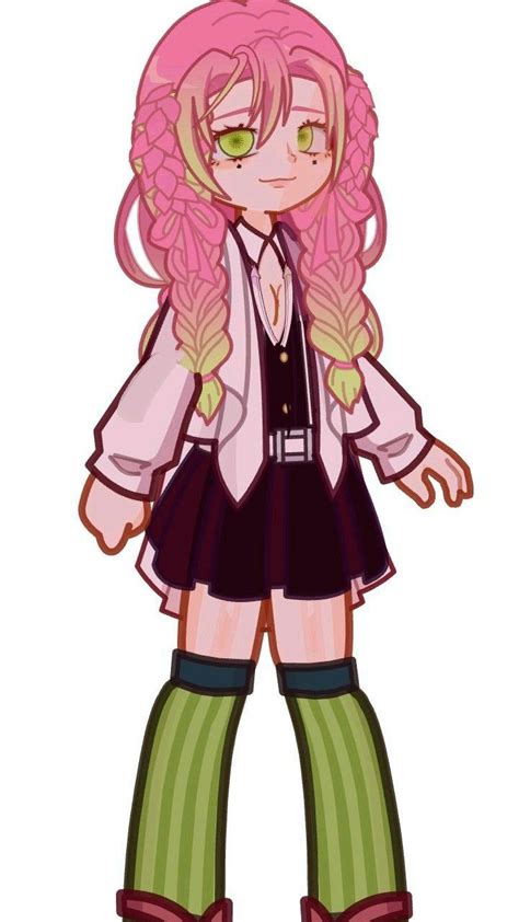 Mitsuri Kanroji Gacha Base Poses Cute My Babe Pony Minecraft Best Anime Shows