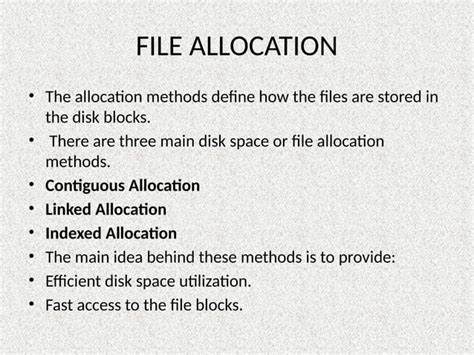 File Allocation Methodspptx Pptx