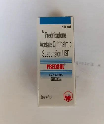 Predisolone Acetate Opthalmic Suspension Eye Drop Predsol At Rs 55 Bottle In Nagpur