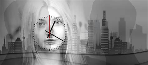 Download Woman Face Clock Royalty Free Stock Illustration Image Pixabay