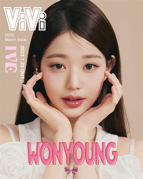 Ive Vivi Magazine 2023 March Issue Individual Covers Rkpop
