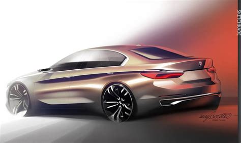 Bmw Compact Sedan Concept Bmw Design Car Interior Design Car Design