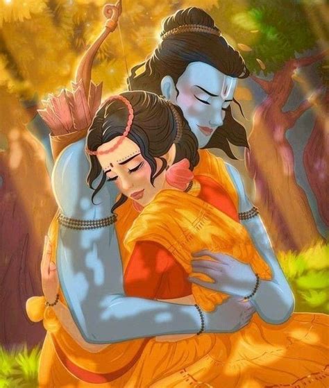 Shri Ram Sita Cute Cartoon Images Best