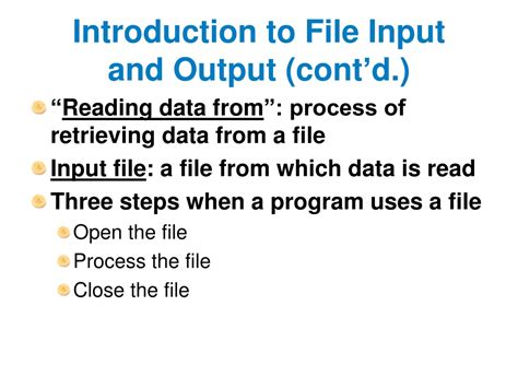 Ppt Files And Exceptions Powerpoint Presentation Free Download Id