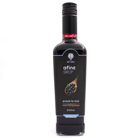 Sirop De Afine Presat La Rece Ml BunRomanesc Ro