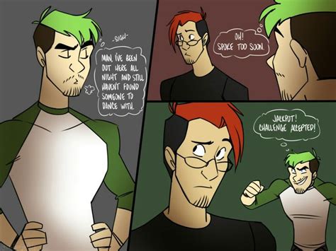 DanceClub AU Comic1 By Cartoonjunkie Septiplier Darkiplier Cartoon