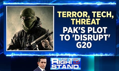 Kochi News Terror Tech Threat Pakistans Plot To Disrupt G20