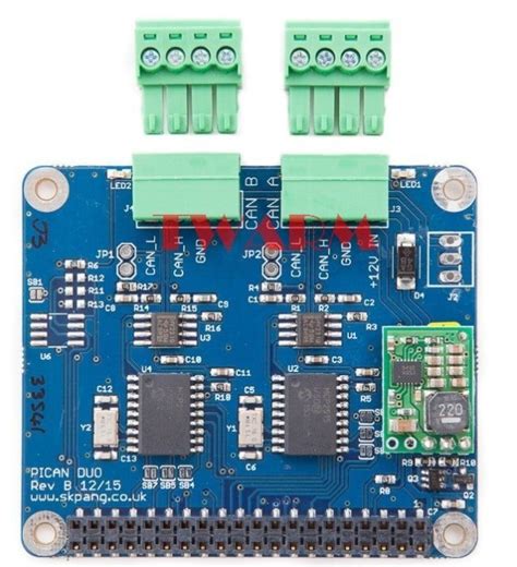 《德源》含稅pican2 Duo Can Bus 模組，pi3專用 With Smps Yahoo拍賣