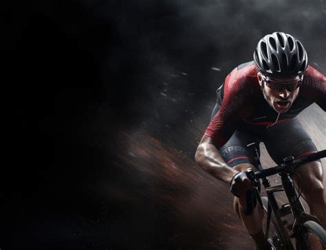 Premium Photo Male Cyclist