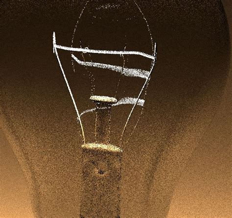 Multiple Iterations Of The Same Single Light Emitting Object After Being Rendered Lighting And