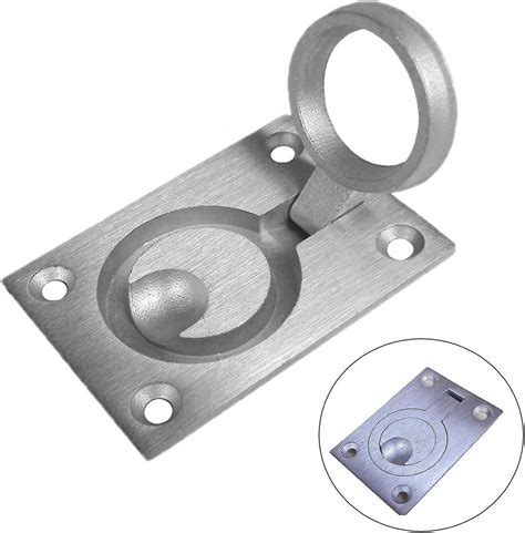 Solid Flush Pull Handle Ring Marine Grade Stainless Steel Hatch