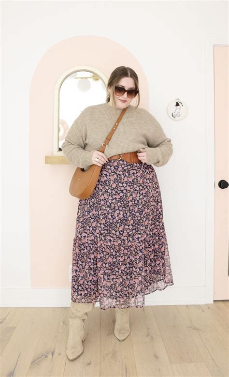 Rib-knit Sweater curated on LTK in 2024 | Plus size winter outfits, Plus size fall outfit ...
