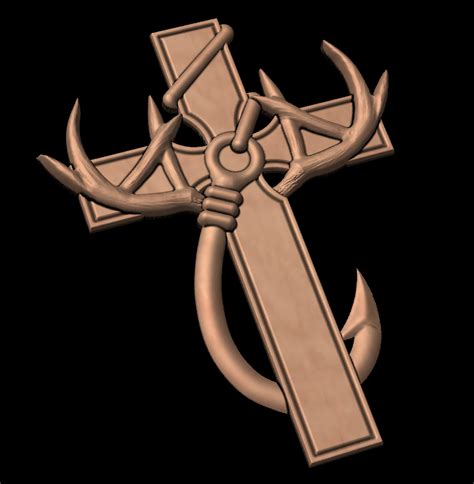 Sweet Mesquite Creations — 3d Stl File Cnc Model Crosses Love Cross 3