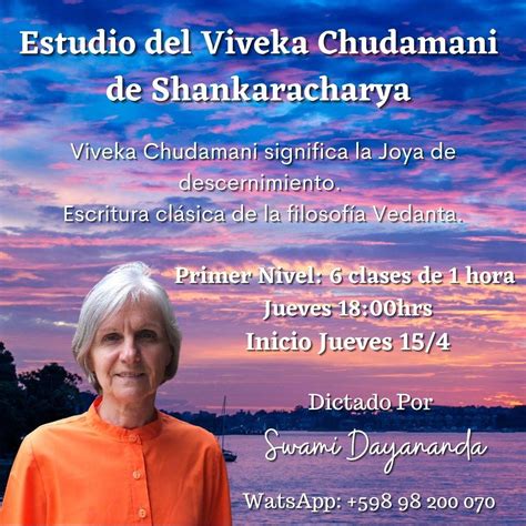 Estudio Del Viveka Chudamani De Shankaracharya Yoga Sivananda Montevideo