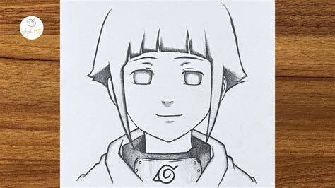 How To Draw Hinata Hyuga From Naruto How To Draw Anime Step By Step Drawing For Beginners