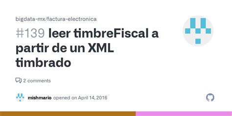 Leer Timbrefiscal A Partir De Un Xml Timbrado · Issue 139 · Bigdata Mx