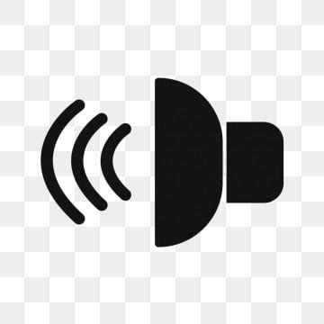 Sound Icon Clipart Transparent Background Vector Sound Icon Sound