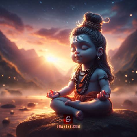 Cute Lord Shiva Night Image House Of Ghantee