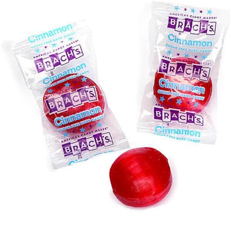Brachs Sugar Free Cinnamon Candy Discs 26lb Box Bestcandyshop