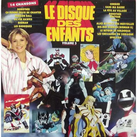 Le disque des enfants volume 3 de Dorothée Les Musclés Bernard Minet