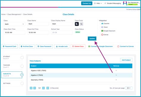 How Do I Add Subjects To Or Remove Subjects From My Class Empowering Every Babe And Educator
