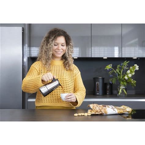 Xavax Barista moka konvička na šálky kávy ml nerezová ocel HAMA B C foto video