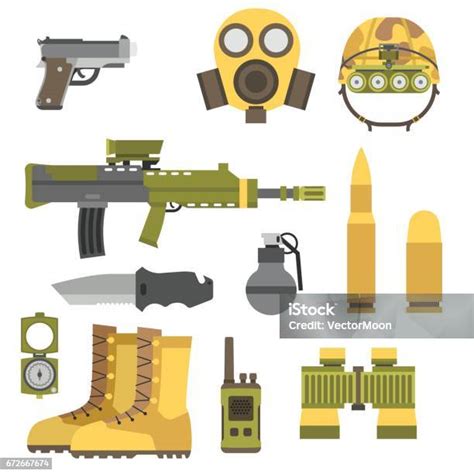 군사 무기 총 갑옷 세력 미국 전투기 탄약 위장 기호 벡터 일러스트 레이 션 격투기에 대한 스톡 벡터 아트 및 기타 이미지