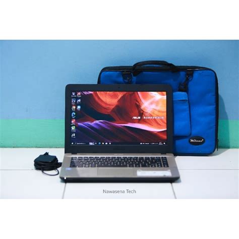 Jual Laptop Asus Vivobook Max X M Intel Celeron N Ram Gb Ddr Hdd Tb Vga Intel Layar