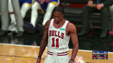 Golden State Warriors Vs Chicago Bulls Youtube