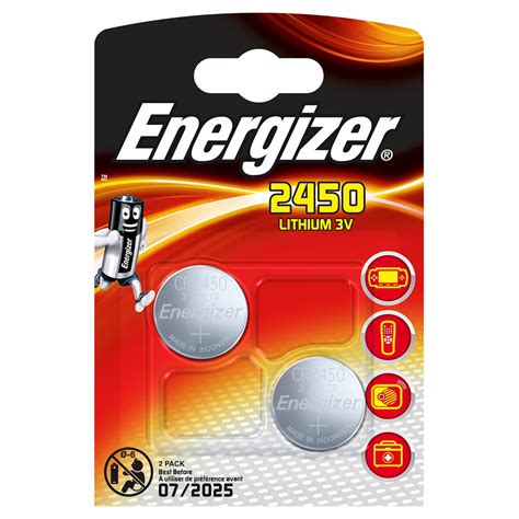 CR 2450 Energizer Lithium 2er Blister | 2450CR-E